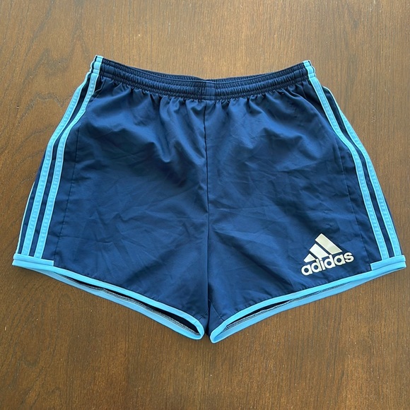 adidas | Shorts | Adidas Climalite Adizero Navylight Blue Soccer Shorts ...